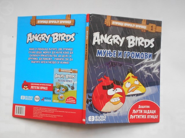 Angry birds Munje i gromovi, evro book