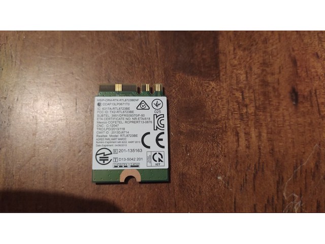 Wireless kartica RTL8723BE , skinuta sa Lenovo Z50-70