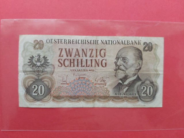 Austrija 50 schilling 1956