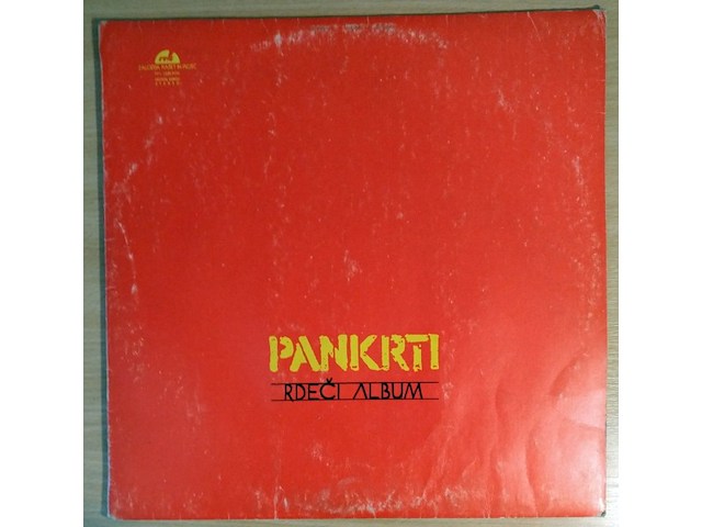 LP PANKRTI - Rdeči album (1983) ex-YU punk