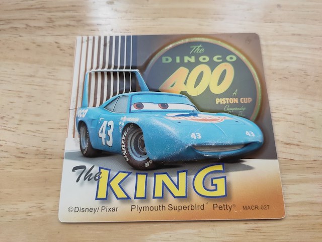 Magnet za frižider The King crtani Cars Plimut Superbir