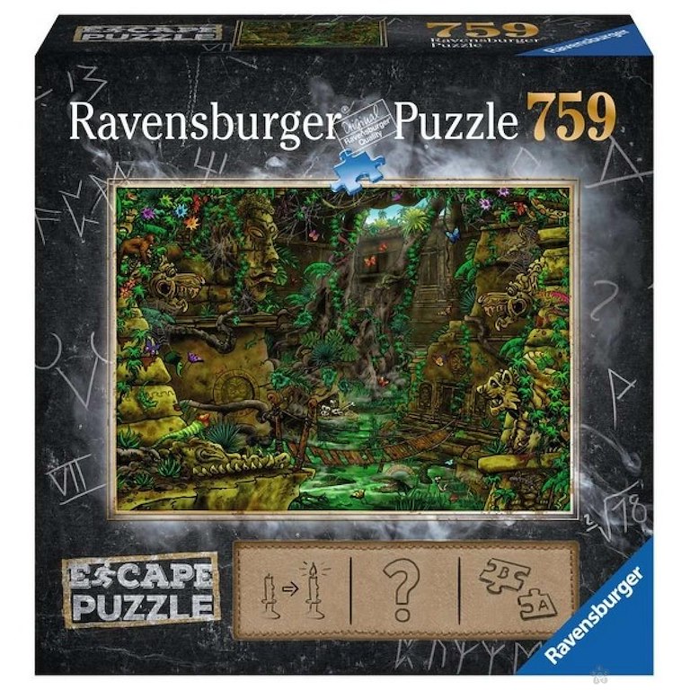 Ravensburger puzzle (slagalice) - Drevni hram 759 delova