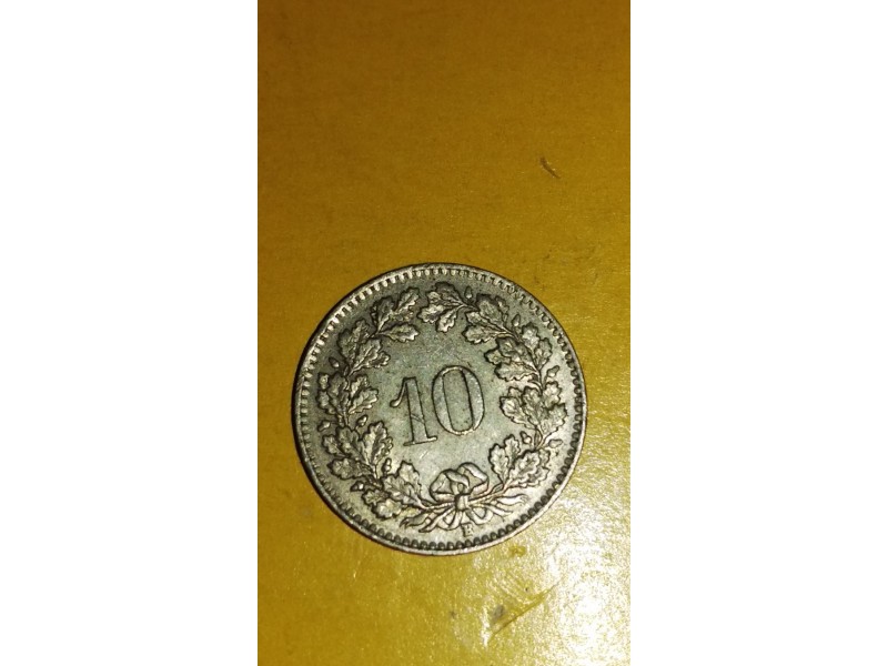 10 RAPENA 1957 SVAJCARSKA