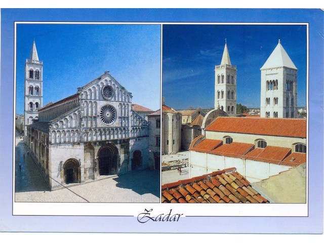 Razglednica Hrvatska Zadar, 2 kom
