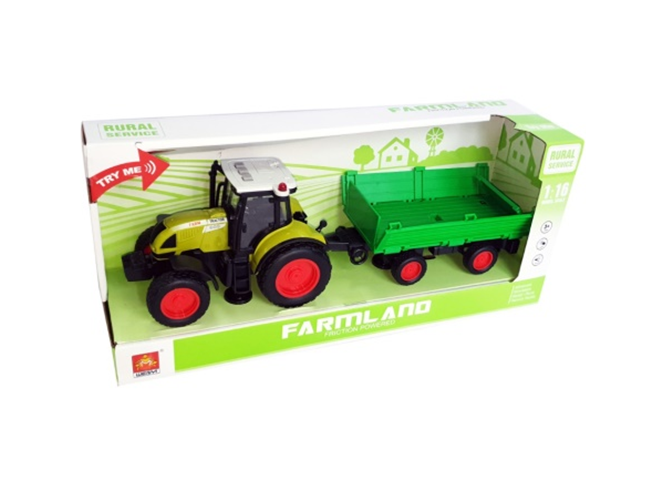 Traktor sa prikolicom 1:16