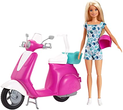 Barbie lutka na motoru