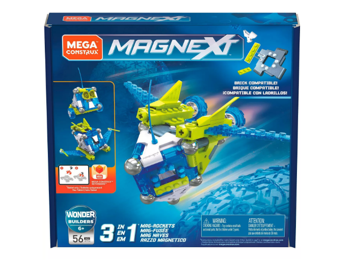 Mega Construx Magnext 3-in-1 – Magnetni blokovi
