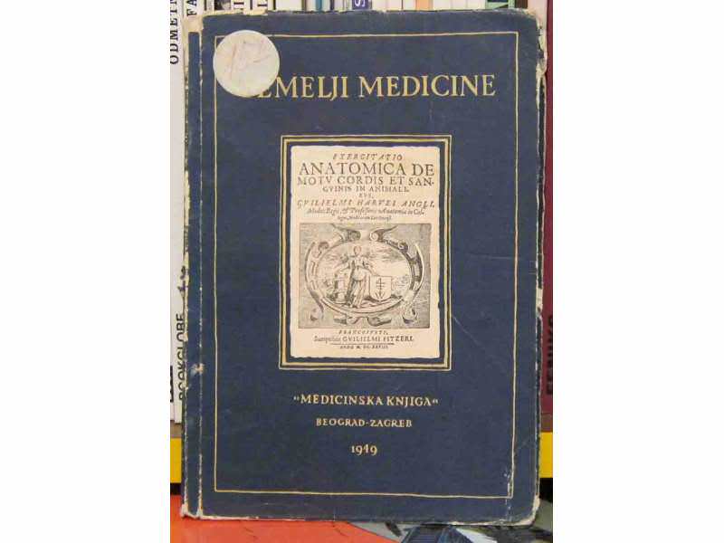 Temelji medicine,William Harvey i otkriće krvnog optoka