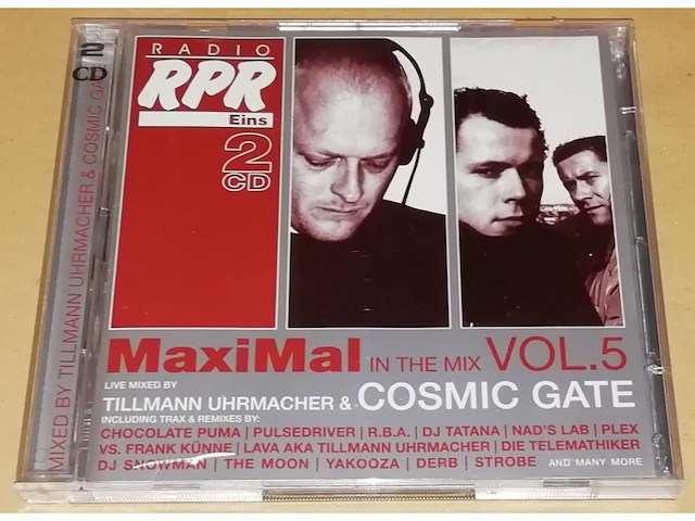 Tillmann Uhrmacher &; Cosmic Gate ‎– MaxiMal In The Mix