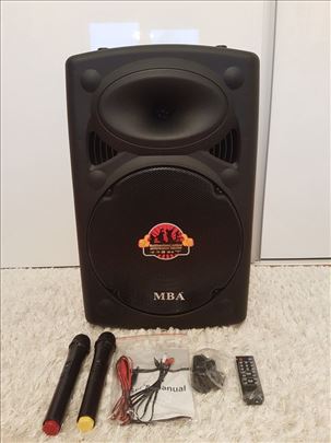 Bluetooth zvučnik karaoke F-15 MBA HI-FI