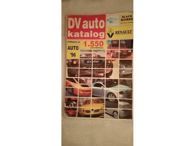 Autokatalog DV 1996,1999x4,2002,2006,2008x2 i 2012. god