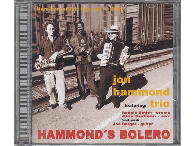 Jon Hammond Trio ‎– Hammond`s Bolero
