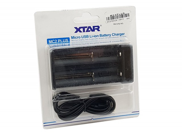 XTAR MC2 Plus Li-Ion punjač 18650 baterija VAPE MOD