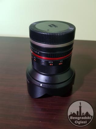 OBJEKTIV Samyang 12mm F2.0 NCS CS E-Mount