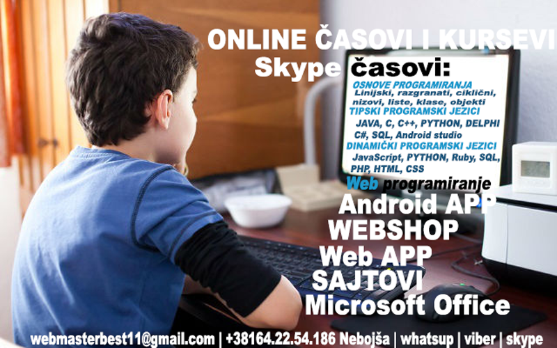 Skype poducavanje