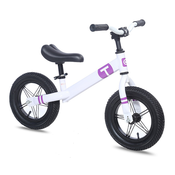 Dečiji bicikl guralica Balance 12 bela/ljubičasta 540203