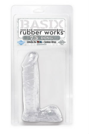 RM Basix clear 6 dildo