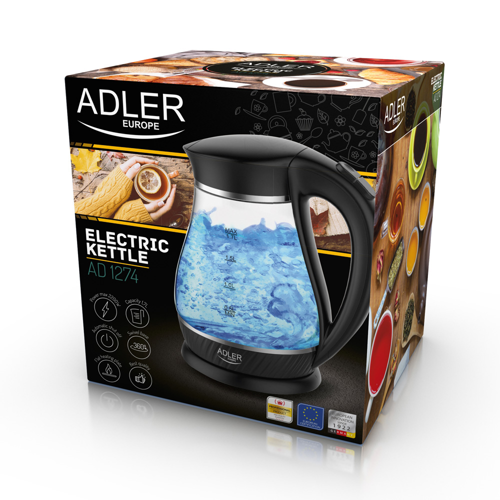 Adler AD1274K – Stakleni ketler