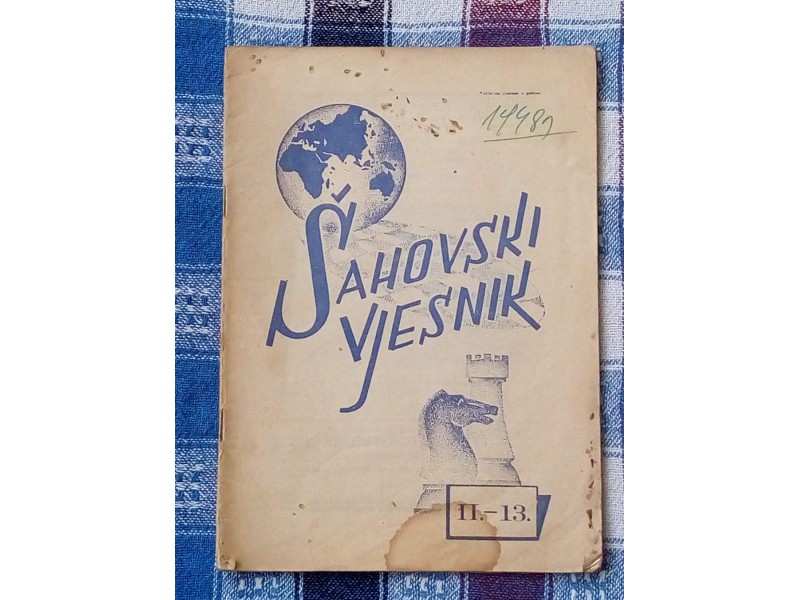 Šahovski Vjesnik 1948.g - Spindleryv Mlyn -