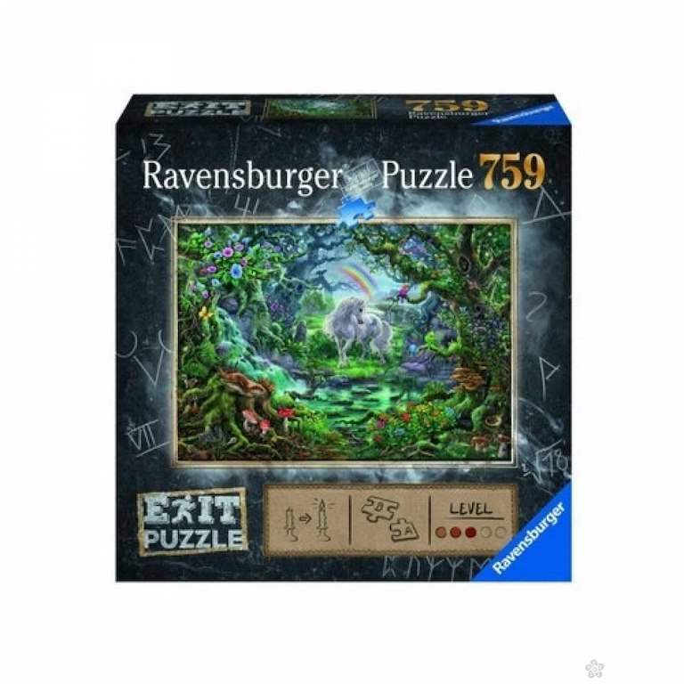 Ravensburger puzzle Jednorog RA15030