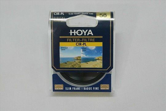 Hoya 58mm Slim Cir-Polarizing UV filter