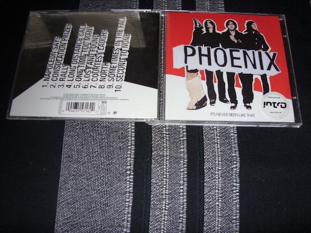 Phoenix ‎– It`s Never Been Like That CD Virgin EU 2006.