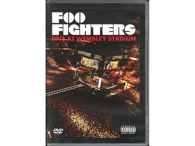 Foo Fighters ‎– Live At Wembley Stadium