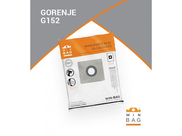 GORENJE  kese za usisivače GB2/VCK/VCM model G152