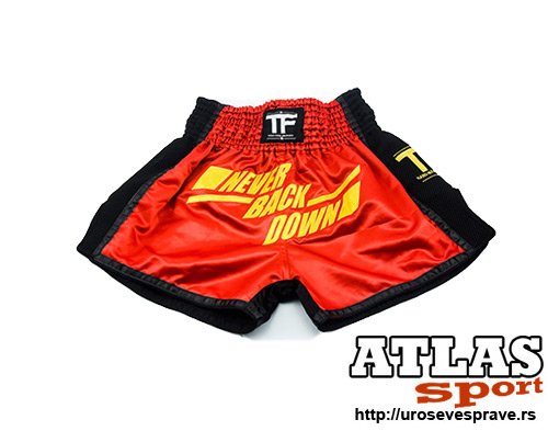 Šorc za kik boks Top Fighter Red