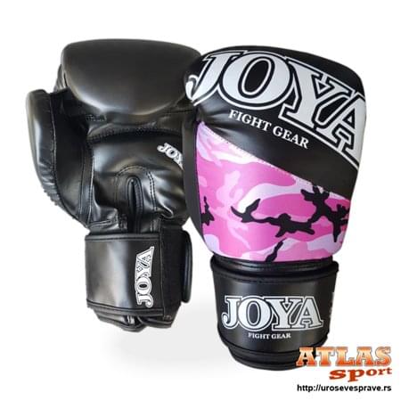 Ženske rukavice za boks Joya TOP ONE CAMO pink