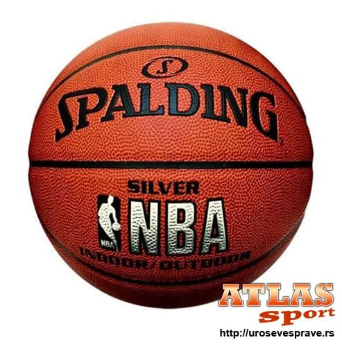 Košarkaške lopte Spalding NBA silver