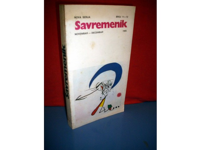 SAVREMENIK, 1989, broj 11 - 12
