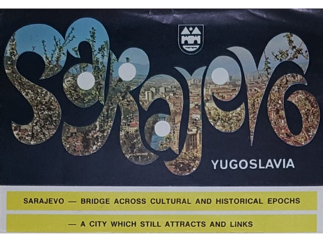 Brošura `Sarajevo` Jugoslavija