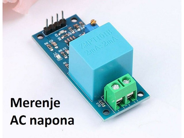 Arduino modul za merenje AC napona - 250V 2mA - ZMPT101