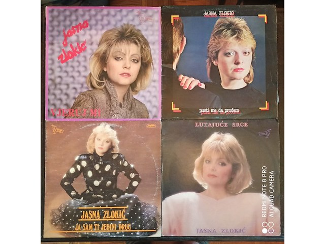 Jasna Zlokić x 4 albuma