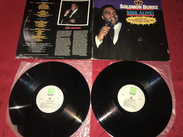 Solomon Burke ‎– Soul Alive! (2LP USA)