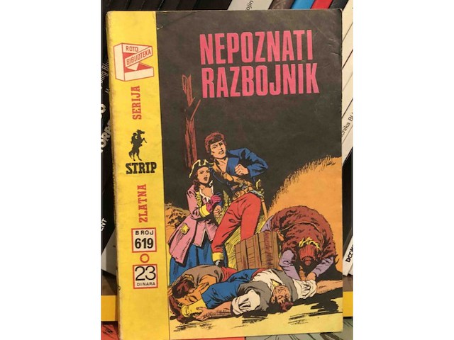 Zlatna serija 619 - Nepoznati razbojnik - Mark