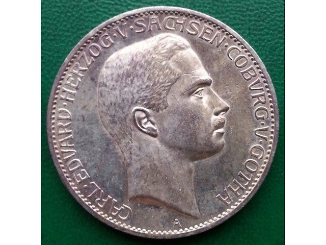 5 MARK 1907 A srebro aUNC