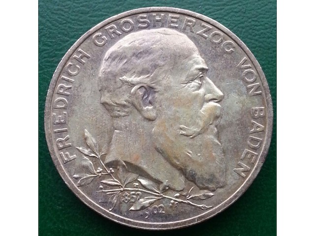 5 MARK 1902 srebro