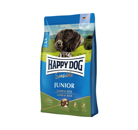 Happy dog, Junior jagnjetina i pirinač, 1kg