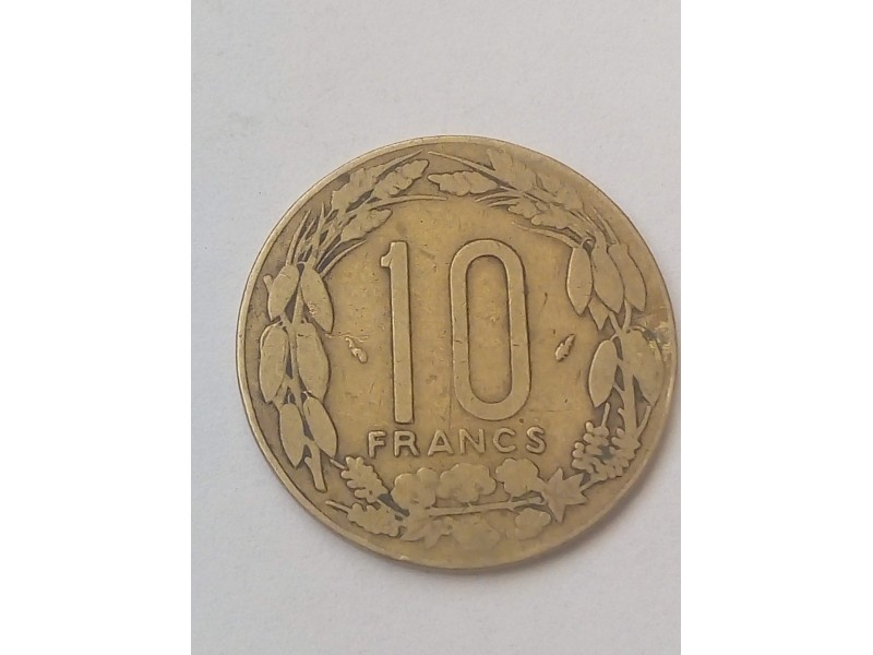 10 Francs 1985.godine - Centralno Afrička Republika
