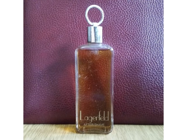 vintage LAGERFELD after shave