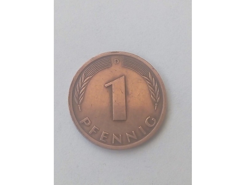 1 Pfennig - D - 1980.g - Nemačka -