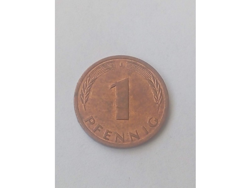 1 Pfennig - J - 1989.g - Nemačka -