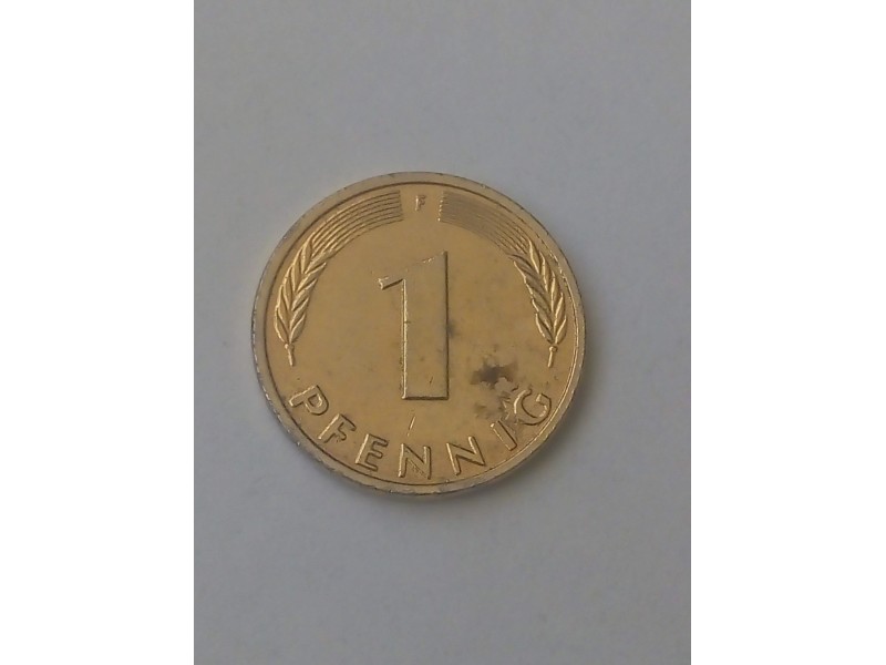 1 Pfennig - F - 1995.g - Nemačka -