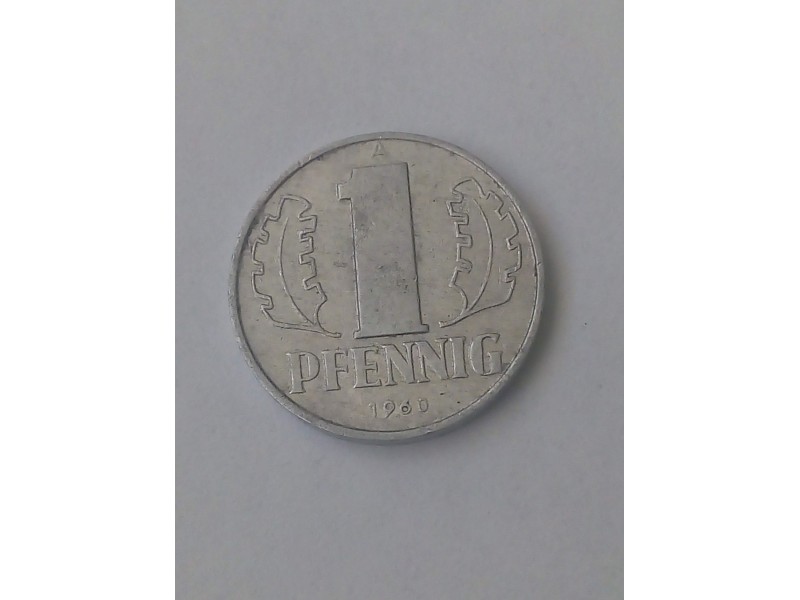 1 Pfennig 1960. - Nemačka - DDR -