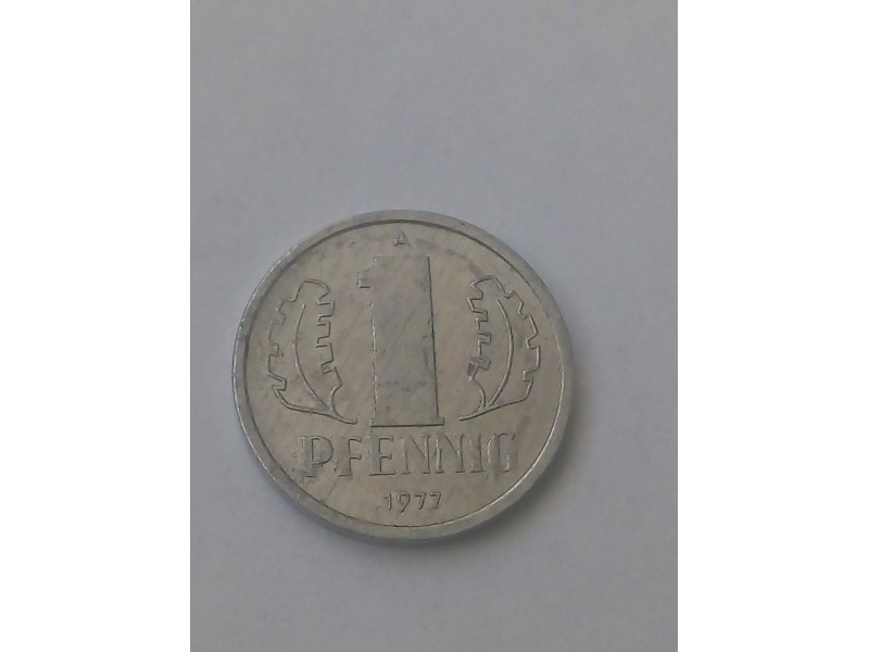 1 Pfennig - 1977.g - Nemačka - DDR -