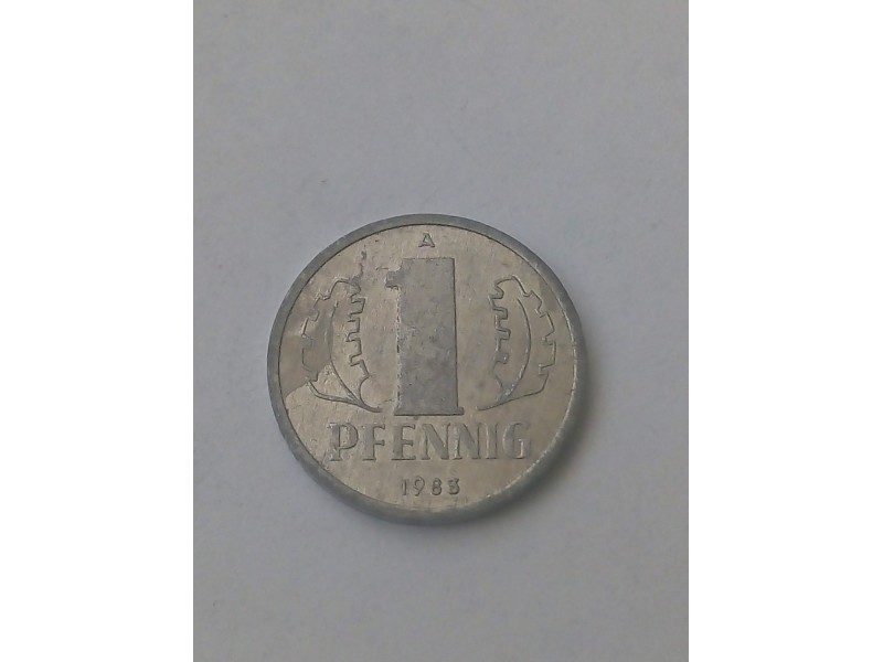 1 Pfennig - 1983.g - Nemačka - DDR -