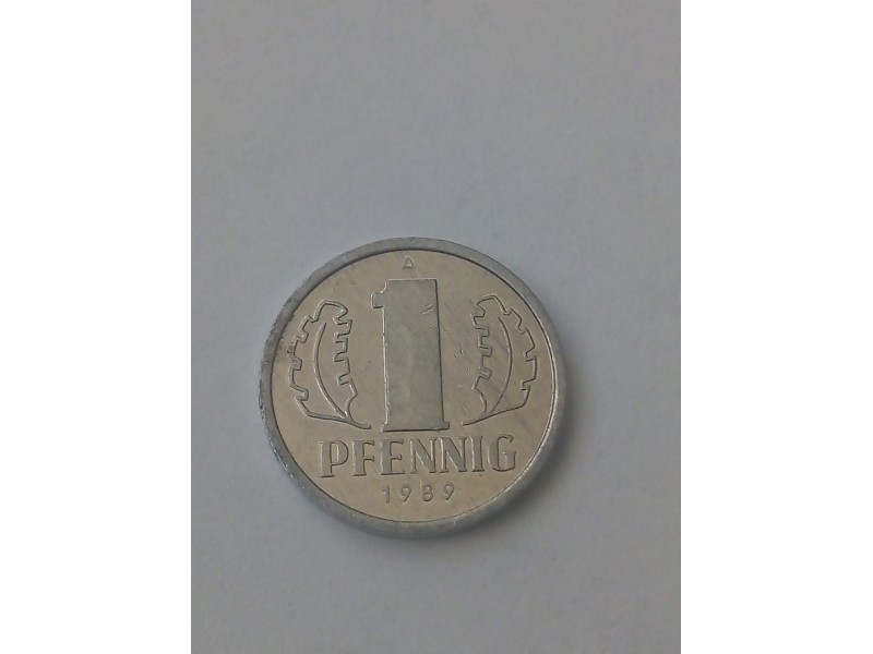 1 Pfennig - 1989.g - Nemačka - DDR -