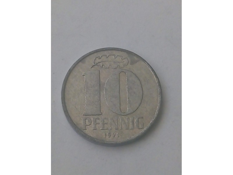 10 Pfennig - 1971.g - Nemačka - DDR -